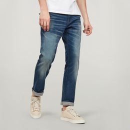 G-Star Raw 3301 Regular Straight Jeans - Mittelblau - Herren