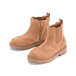 Tchibo Lederstiefel - Braun - Kinder - Gr.: 26