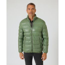 Gentlemen Selection Lederjacke in Stepp-Optik