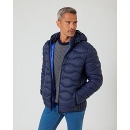 Gentlemen Selection Steppjacke mit Kapuze