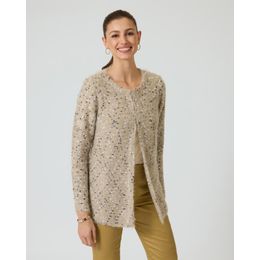 Pfeffinger Cardigan mit Pünktchen-Strickmuster