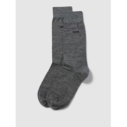 BOSS Socken mit Strukturmuster im 2er-Pack