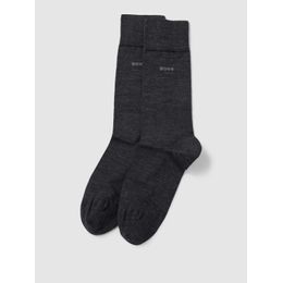 BOSS Socken mit Strukturmuster im 2er-Pack