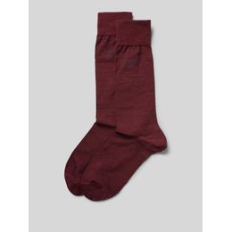 BOSS Socken mit Strukturmuster im 2er-Pack