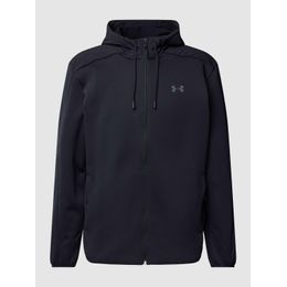 Under Armour Sweatjacke mit Label-Print