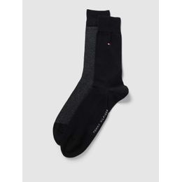 Tommy Hilfiger Socken mit Label-Details im 2er-Pack Modell 'Birdeye'