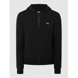 Lacoste Classic Fit Sweatjacke mit Kapuze