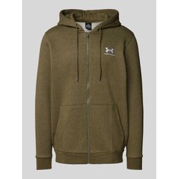 Under Armour Sweatjacke mit Label-Stitching