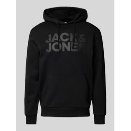 Jack & Jones Hoodie mit Label-Detail Modell 'ECORP'