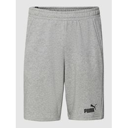 Puma Sweatshorts mit Label-Print Modell 'ESS'