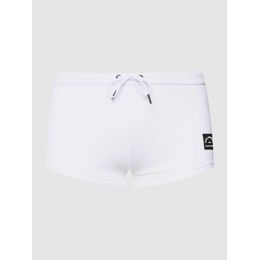 Karl Lagerfeld Beachwear Badehose mit Label-Patch