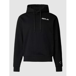 Replay Hoodie mit Logo- und Motiv-Print