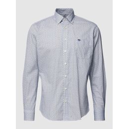 Fynch-Hatton Regular Fit Freizeithemd mit Button-Down-Kragen