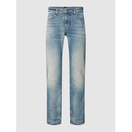 BOSS Orange Slim Fit Jeans im Destroyed-Look Modell 'Delaware'