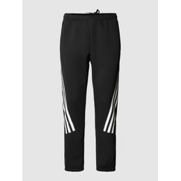 adidas Sportswear Jogpants mit Kontraststreifen und elastischem Bund