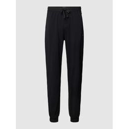 BOSS Sweatpants mit Label-Stitching Modell 'Mix&Match'