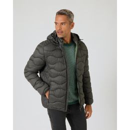 Gentlemen Selection Steppjacke mit Kapuze