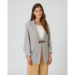 THOMAS RATH Cardigan mit Kaschmir & Schnalle