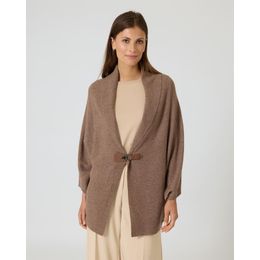 THOMAS RATH Cardigan mit Kaschmir & Schnalle