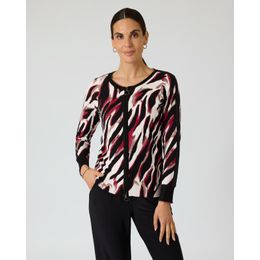 Couture Line Cardigan mit Animalprint