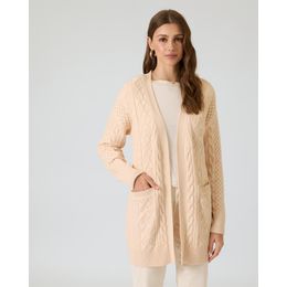 Helena Vera Longcardigan mit Zopfmuster