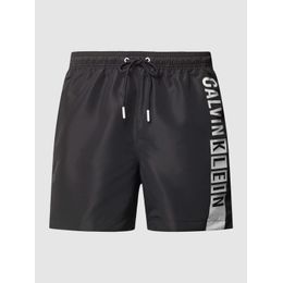 Calvin Klein Underwear Badehose mit Label-Print