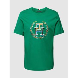 Tommy Hilfiger Regular Fit T-Shirt mit Label-Stitching