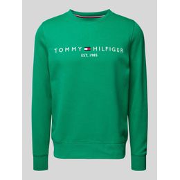 Tommy Hilfiger Sweatshirt mit Label-Stitching