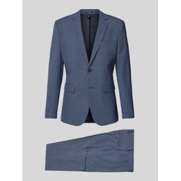 Selected Homme Slim Fit Anzug mit Brustleistentasche Modell 'LIAM'