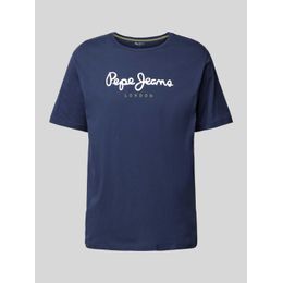 Pepe Jeans T-Shirt mit Label-Print Modell 'EGGO'