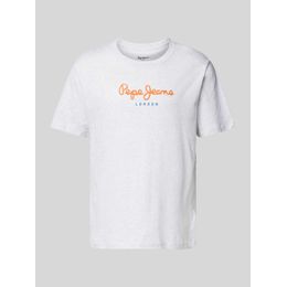 Pepe Jeans T-Shirt mit Label-Print Modell 'EGGO'