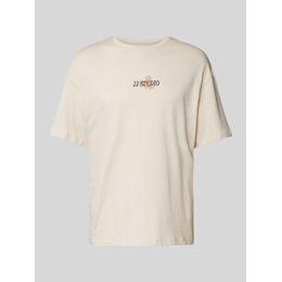 Jack & Jones T-Shirt mit Label-Print Modell 'PRAIA'