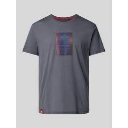 Alpha Industries T-Shirt mit Rundhalsausschnitt