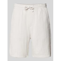 s.Oliver RED LABEL Regular Fit Bermudas in Crinkle-Optik