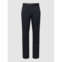 Hiltl Regular Fit Chino im unifarbenen Design Modell 'Tilo'