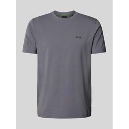 BOSS Green T-Shirt mit Label-Applikation Modell 'Tee'