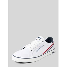 Tom Tailor Sneaker mit Kontraststreifen Modell 'Basic Canvas Stripe'