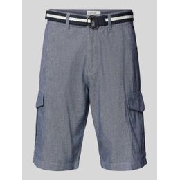 Tom Tailor Regular Fit Cargoshorts mit französischen Eingrifftaschen