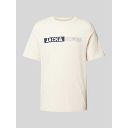 Jack & Jones T-Shirt mit Label-Print Modell 'CONEO'