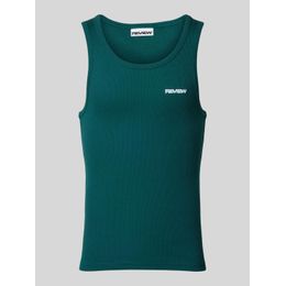 Review Tanktop mit Feinripp