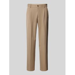 Selected Homme Loose Fit Bundfaltenhose mit Gürtelschlaufen Modell 'FINN'