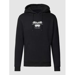 Mister Tee Hoodie mit Motiv-Print auf der Rückseite Modell 'Give yourself Time'