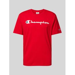 Champion T-Shirt mit Label-Print