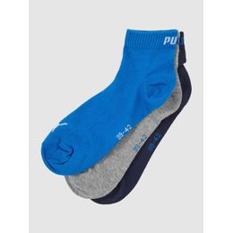 Puma Socken mit Label-Details im 3er-Pack