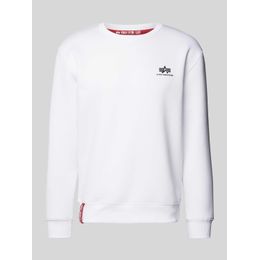 Alpha Industries Sweatshirt mit Label-Print