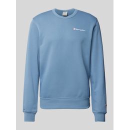 Champion Sweatshirt mit Label-Stitching