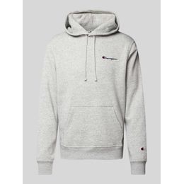 Champion Hoodie mit Label-Stitching