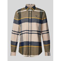 Barbour Tailored Fit Freizeithemd mit Button-Down-Kragen Modell 'Iceloch'