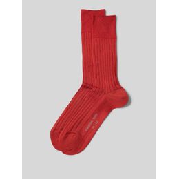 Christian Berg Socken mit Label-Print im 2er-Pack