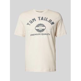 Tom Tailor T-Shirt mit Statement-Print